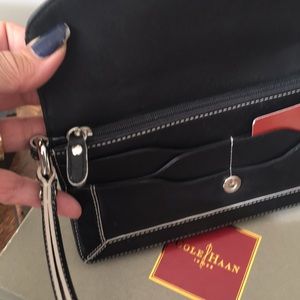 Cole Haan | Bags | Nwt Cole Haan Large Trinity Wallet In Box Black ...
